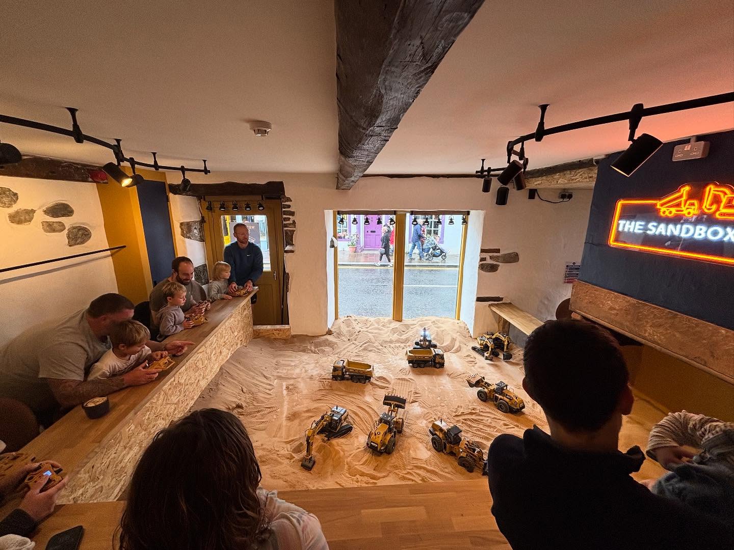 The Sandbox Café Keswick | Coffee, Cakes & Remote-Control Diggers